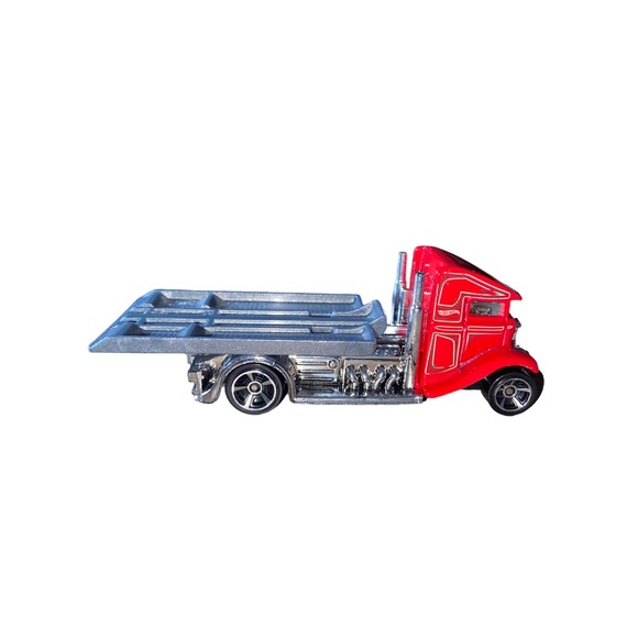 Hot Wheels | Toys | Hot Wheels Fastbed Hauler Semi Truck Big Rig Red Hw ...